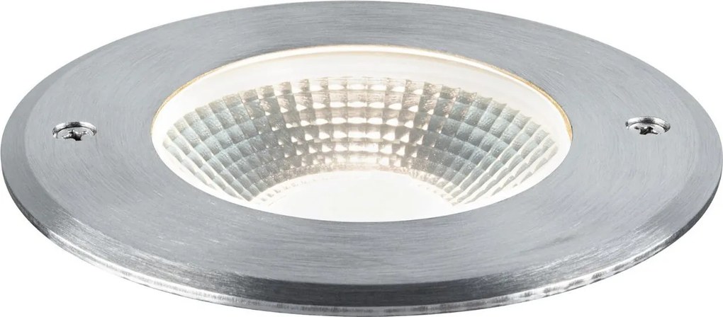 P 94748 LED zemní svítidlo Vanea IP67 kruhové 100mm 3000K 3,5W 230V hliník hliník - PAULMANN