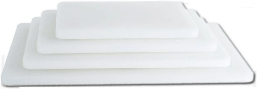Deska bílá krájecí 440x290 mm, výška 20 mm
