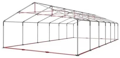 Párty stan 6x6m - PVC PREMIUM Ohnivzdorný Barva: Bílá