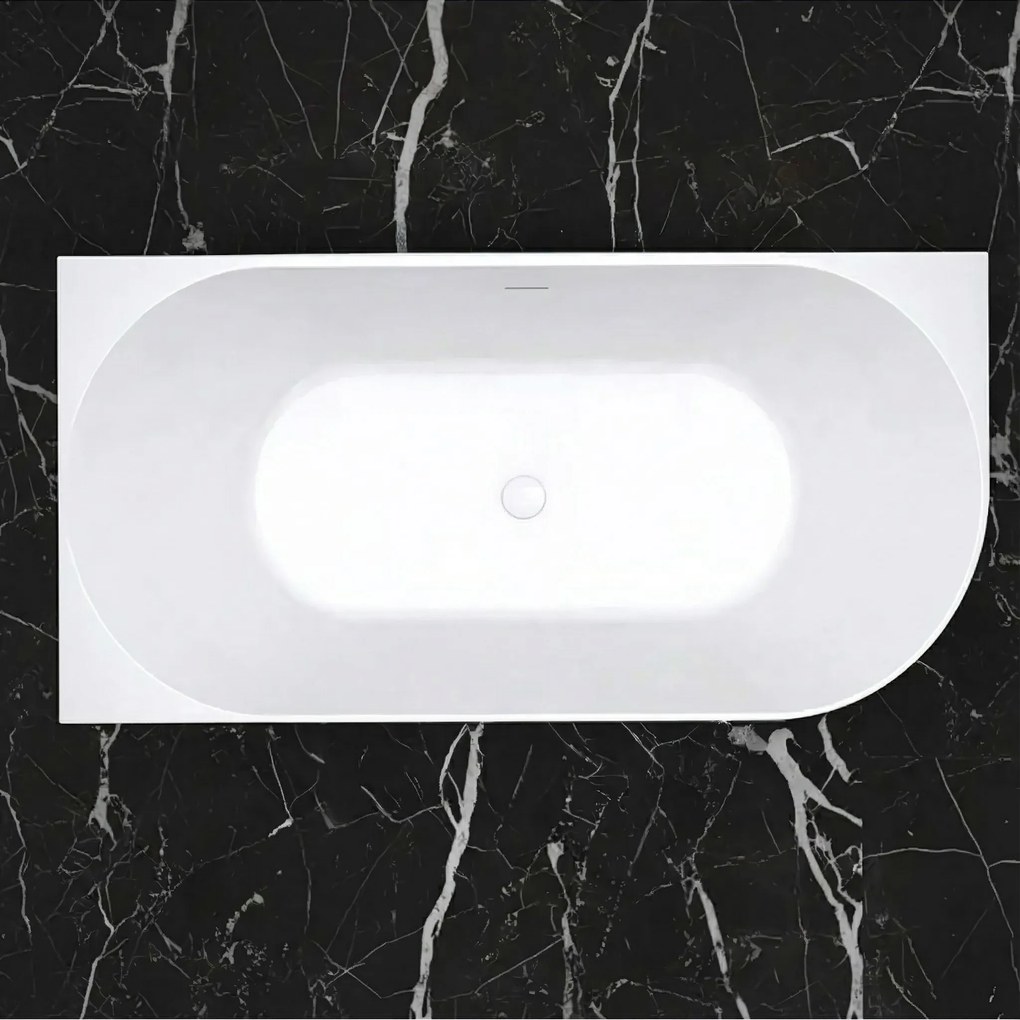 Rea Bellanto Slim, rohová akrylátová vana 1700x790x580 mm, levá, bílá, REA-W0131