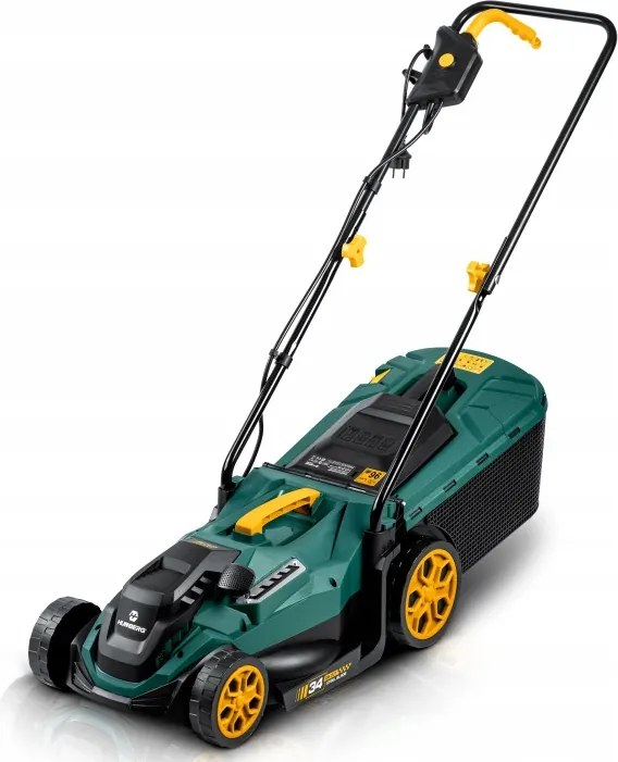 Elektrická sekačka HM-612, 1400W, 34cm, zelená | Humberg