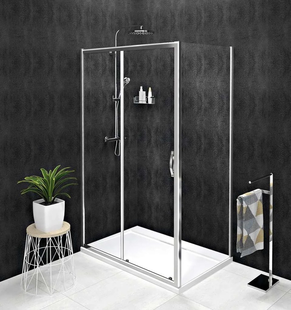 Gelco Sigma Simply - Sprchový kout 110x70 cm, L/P varianta, čiré sklo/chrom GS1111GS3170