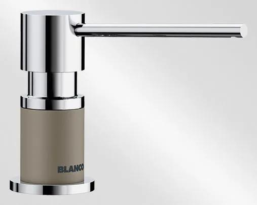 BLANCO GmbH + Co KG Dávkovač saponátu Blanco LATO Silgranit tartufo + chrom lesk 525816
