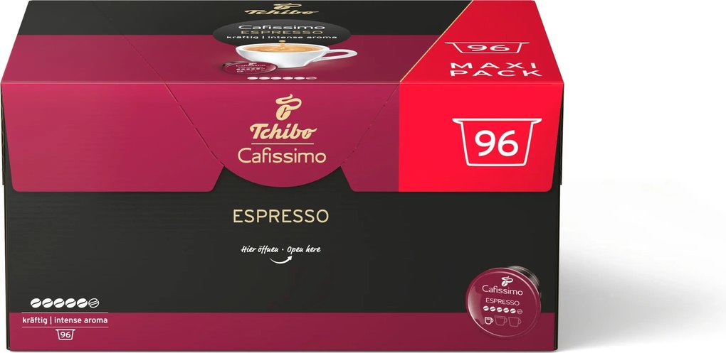 Cafissimo Espresso silné - Intenzita: 5/6
