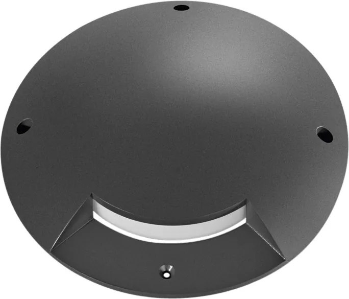 FAN LED-GROUND-R1 Venkovní svítidlo LED GROUND antracit, hliník, 6 W, 730 lm, CCT, IP65, 21 x 5,4 cm 24V - FANEUROPE
