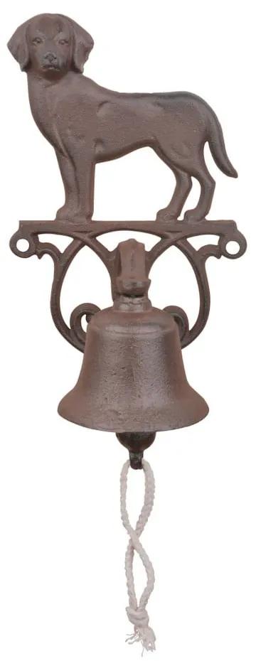 Litinový nástěnný zvonek s motivem psa Esschert Design