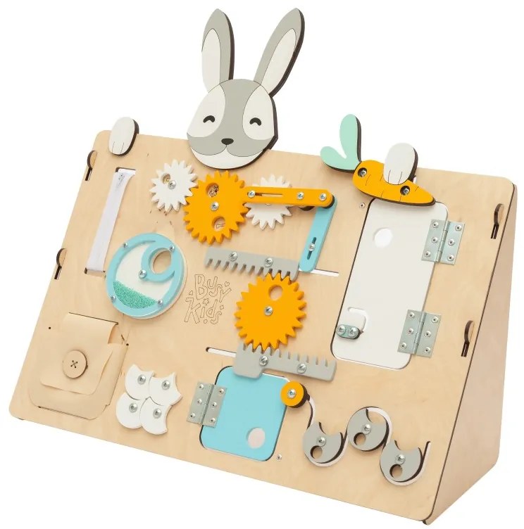 Activity board BusyKids - zajíc + Slevový kód -20 %