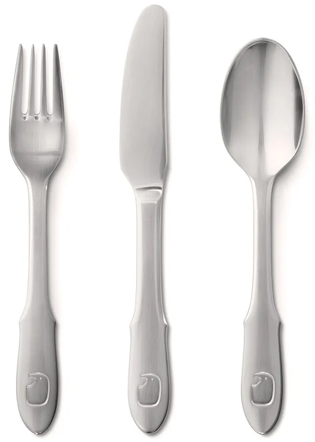 Dětská sada příborů Elephant, 3 ks - Georg Jensen