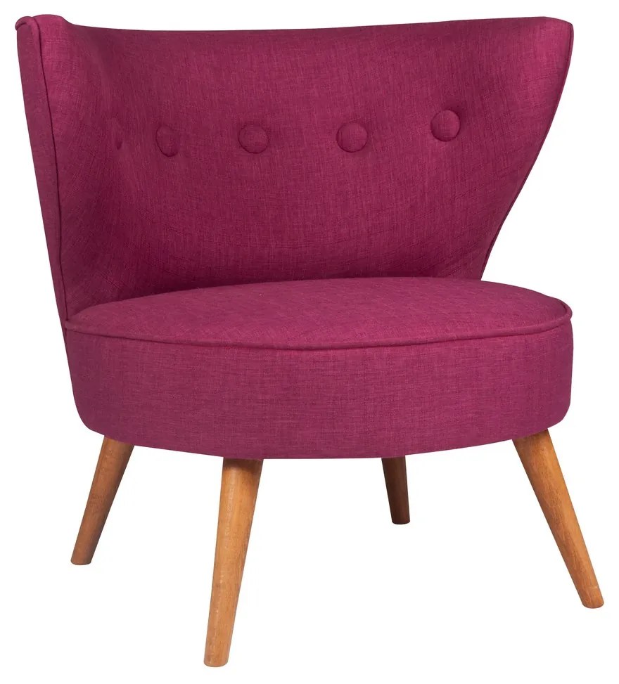 Atelier del Sofa Křeslo Riverhead - Purple, Purpurová