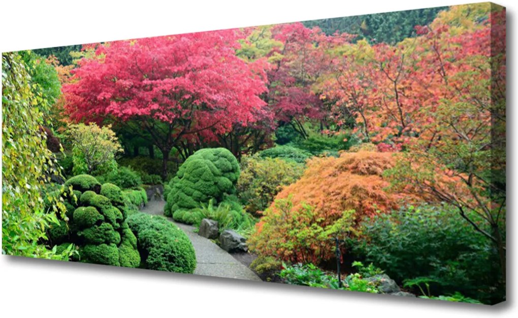 Obraz na plátně Zahrada Květina Strom Příroda