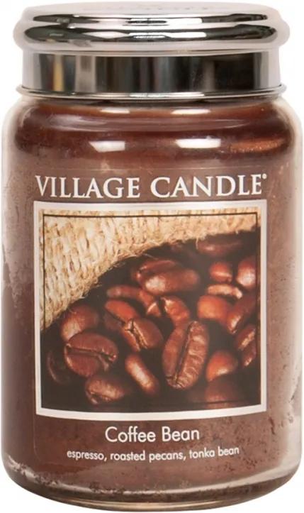 Village Candle Vonná svíčka ve skle, Zrnková káva - Coffee bean, 26oz