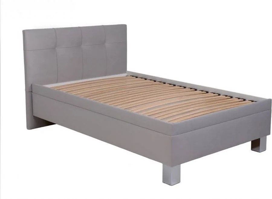 Pohoda Čalouněná postel VERONA s úložným prostorem a volně loženou matrací | Šířka matrace: 100 cm,Látka: Letto 3