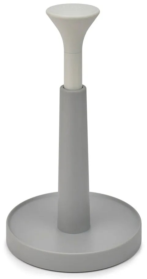 Šedý plastový stojan na papírové utěrky ø 16 cm Duo – Joseph Joseph