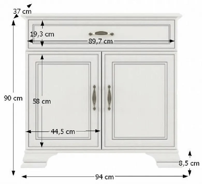 Komoda Tanya Typ 07 2D1S. 794568