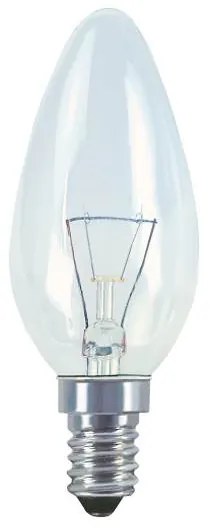 Klasická svíčková žárovka E14, 60W, 640lm, teplá bílá 874225000316