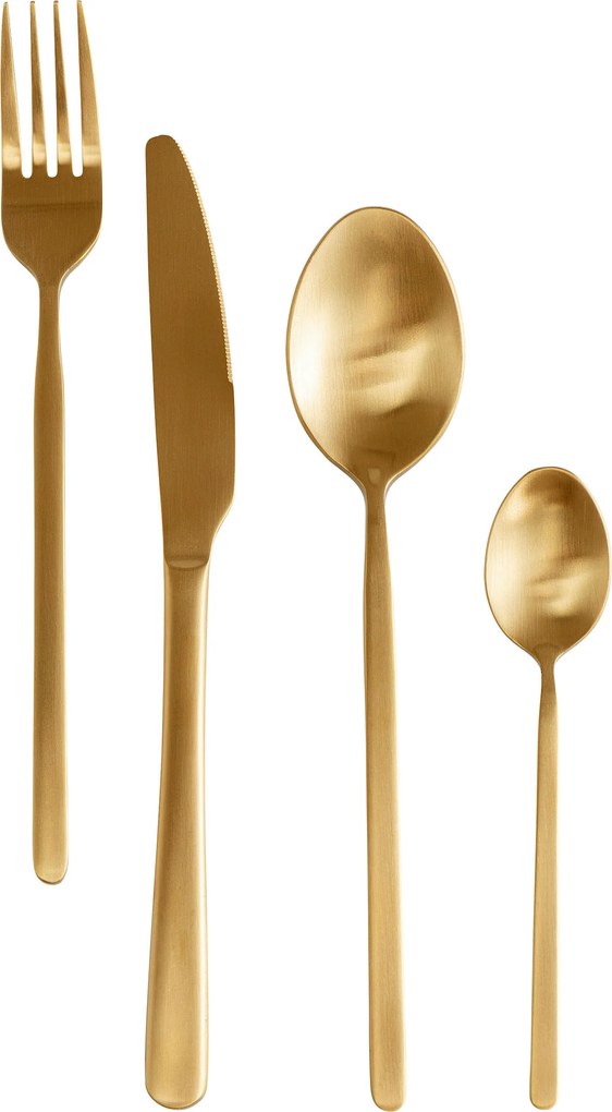 XXXLutz SADA PŘÍBORŮ nerezová ocel 16dílné Kare-Design - Online Only vaření - 001838120201