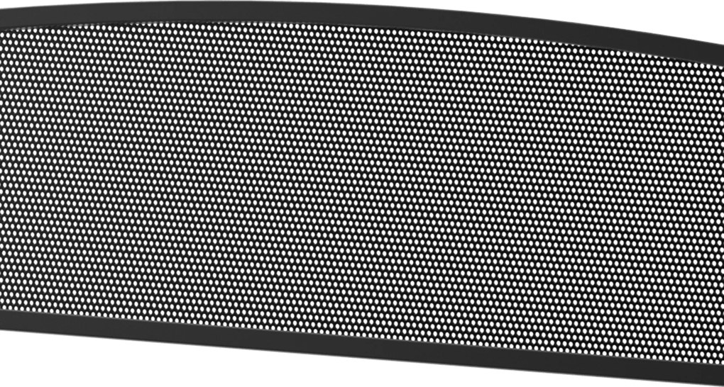 Outsunny Zahradní lavička parková 2místná zahradní ocelová černá Š127 x D60 x V87cm