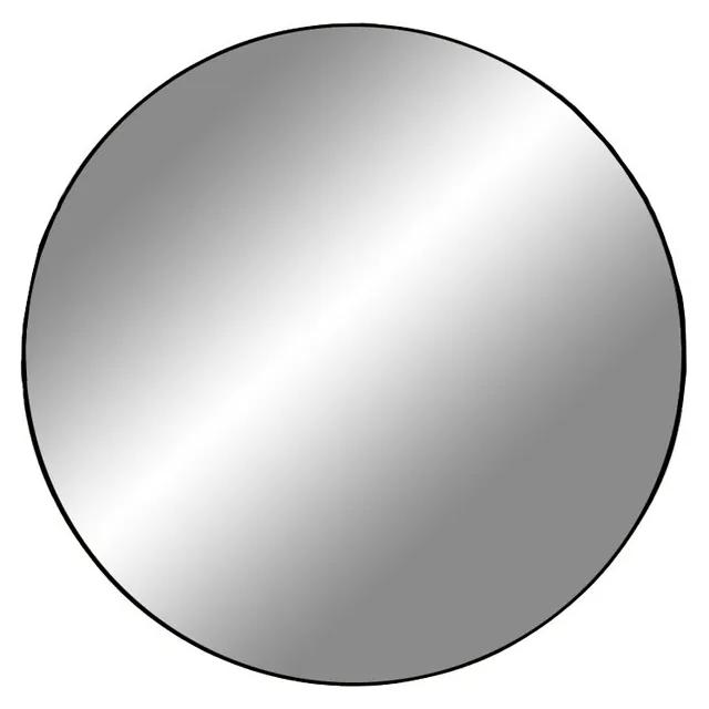 House Nordic Zrcadlo, ocel, černá, ø40 cm