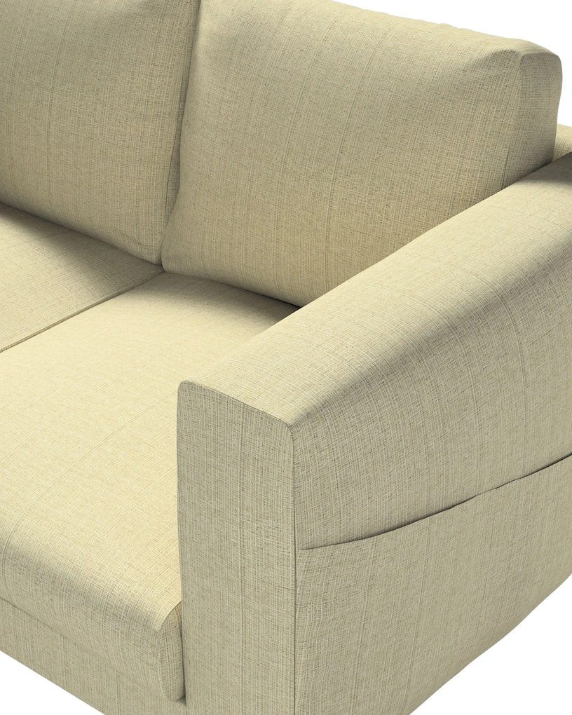 Potah na pohovku IKEA Norsborg 2-místná barva béžová látka pletený vzor