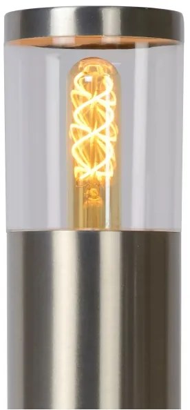 Lucide 14899/50/12 - Venkovní lampa FEDOR 1xE27/40W/230V IP44 49 cm chrom