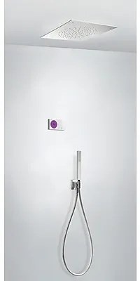 TRES - Termostatický podomítkový elektronický sprchový set SHOWER TECHNOLOGY Včetně elektronického ovládání (bílá barva). Z 09286584