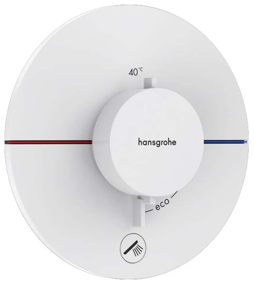 Hansgrohe ShowerSelect Comfort - Termostatická baterie pod omítku, matná bílá 15562700