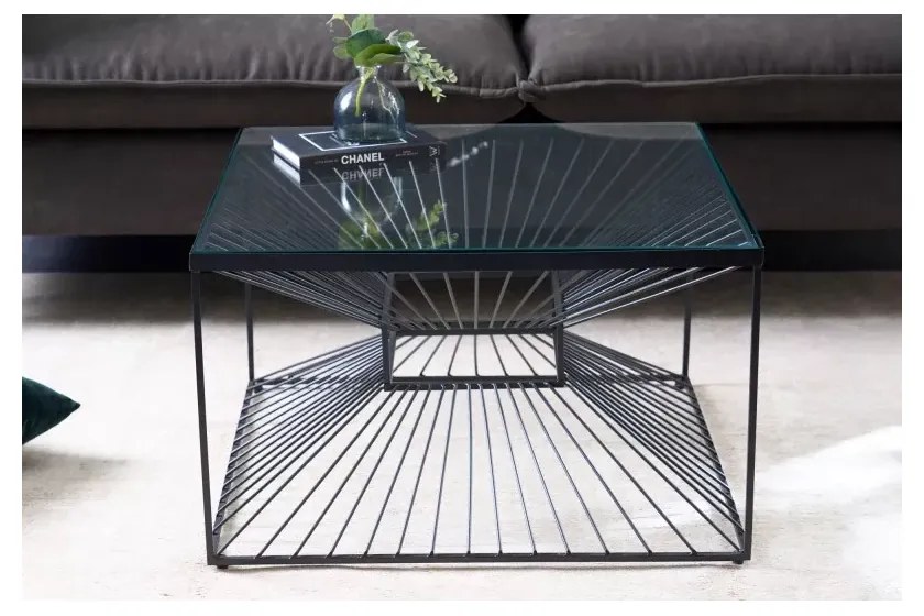 Massive home | Konferenční stolek ILLUSION 60 CM černý