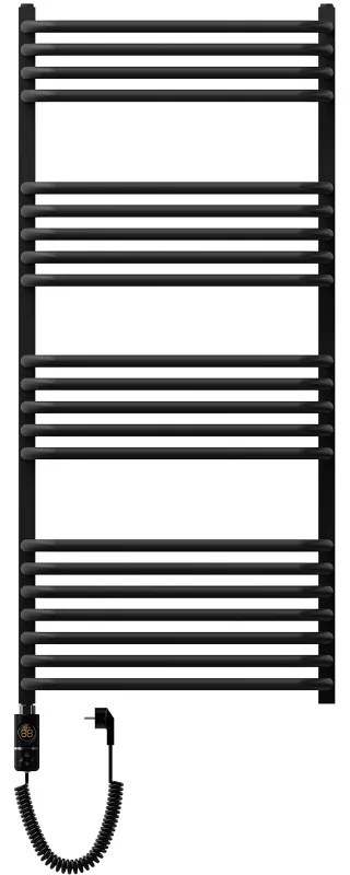 Mexen Apollo, elektrické topné těleso 1210x550 mm + topná tyč 600 W, černá, W117-1210-550-2600-70