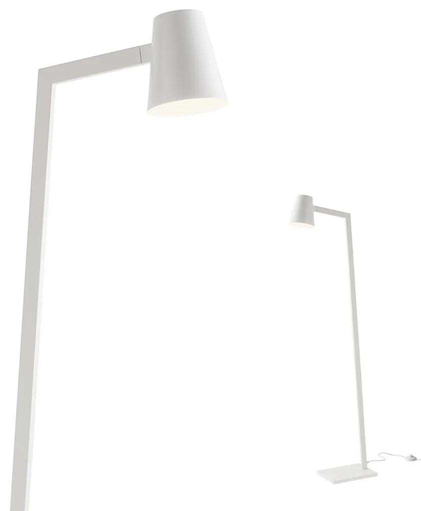 Redo 01-1556 stojací lampa Mingo matně bílá, E27, 150cm