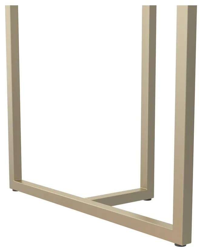 Jídelní stůl s deskou v dekoru mramoru 90x160 cm Astor – CosmoLiving by Cosmopolitan