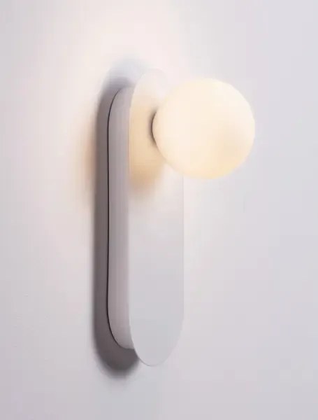 Designové nástěnné svítidlo Blob černá