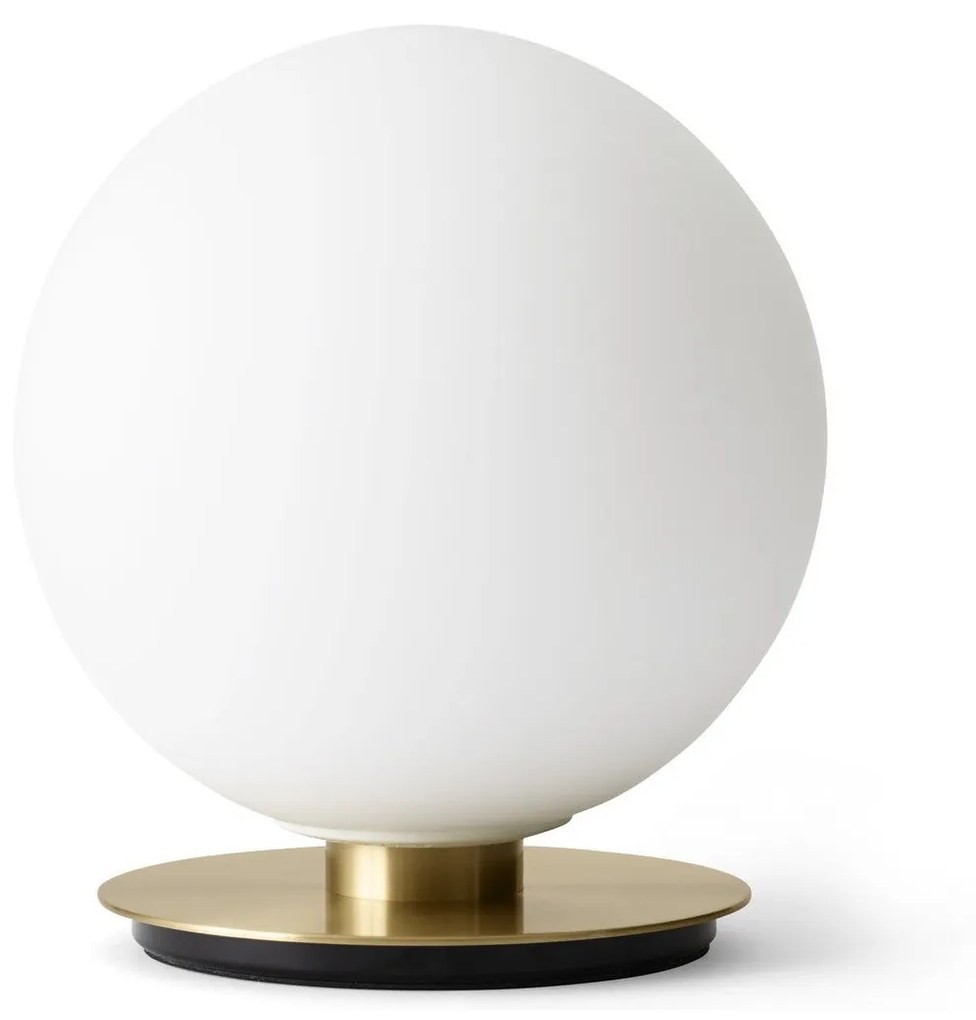 Stolní / nástěnná lampa TR, Brushed Brass, Matt Opal – AUDO COPENHAGEN