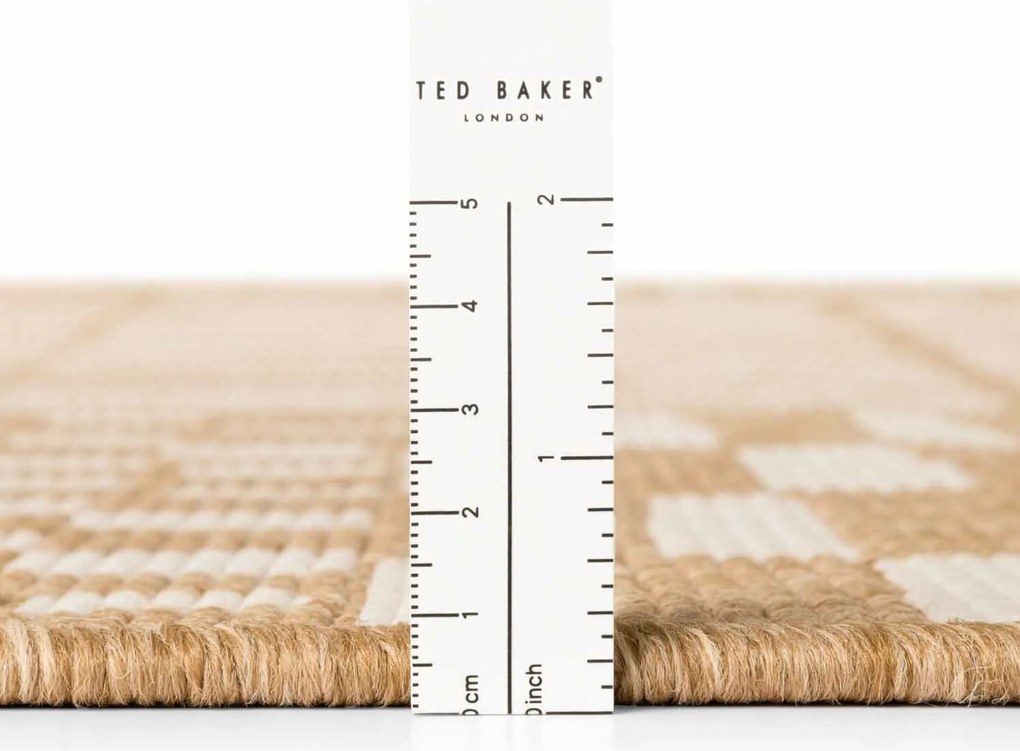 Ted Baker, Kusový koberec Ted Baker Haringey 106375 Natural White, 200x300, béžová, chodba / předsíň