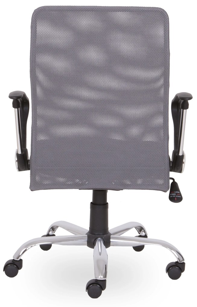 SEGO CZ Kancelářská židle SEGO Roma šedá