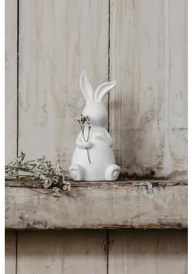 Velikonoční dekorace zajíček Emilia White 17 cm Storefactory Scandinavia