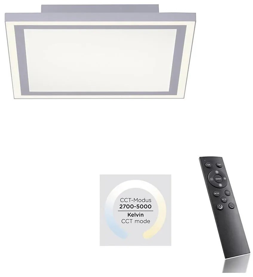 Leuchten Direkt 14850-16 - LED Stmívatelné svítidlo LED/17W/230V + LED/13W + DO