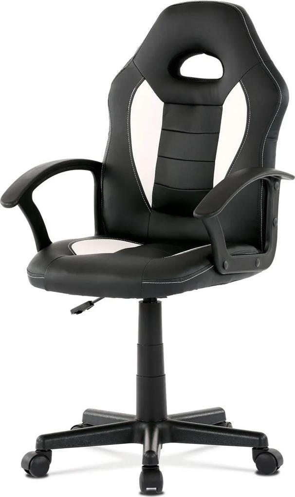 Autronic Dětská židle  KA-Z107 WT, černá/bílá