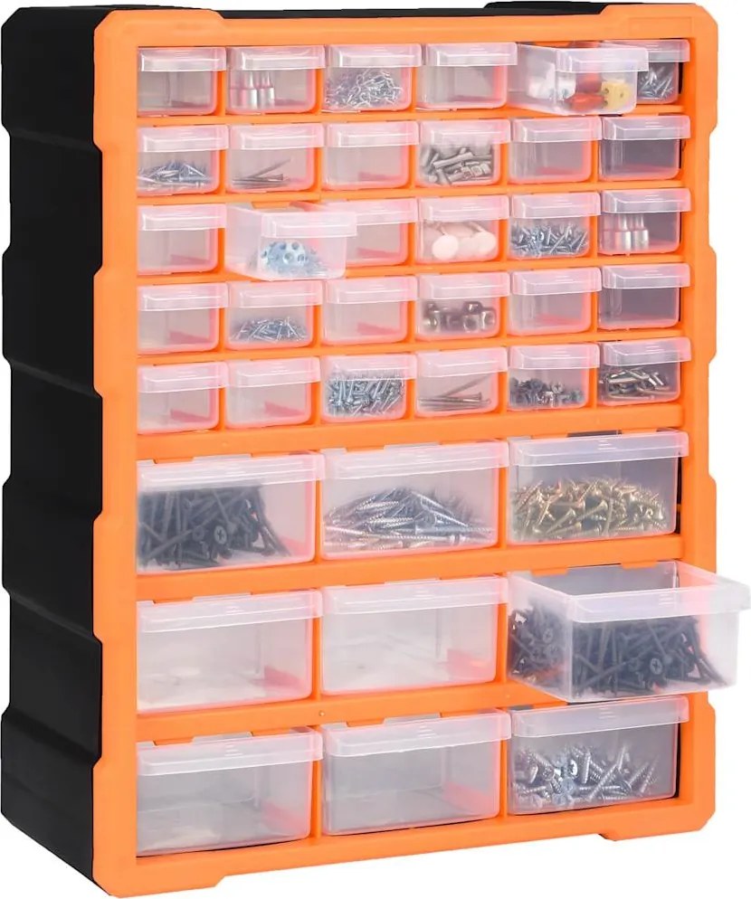 Organizér s 39 zásuvkami 38 x 16 x 47 cm 147585