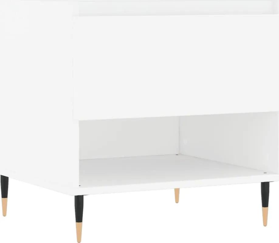 vidaXL Konferenční stolky 2 ks 50x46x50 cm kompozitní dřevo [830893] Barva: Černá