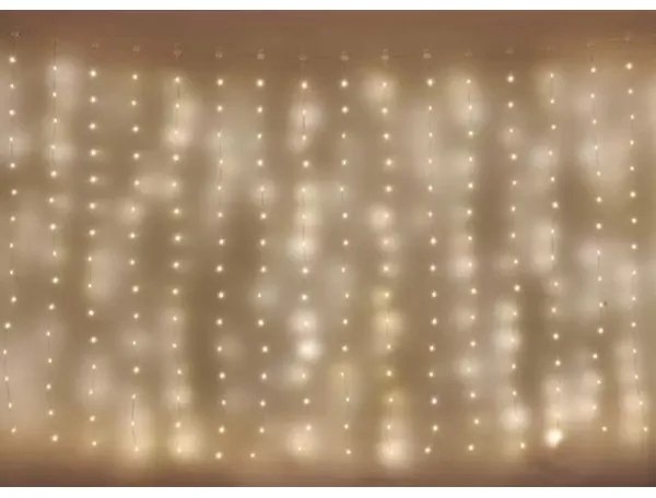 LED Venkovní řetěz 240xLED/8 funkcí 6,7 m IP44 teplá bílá