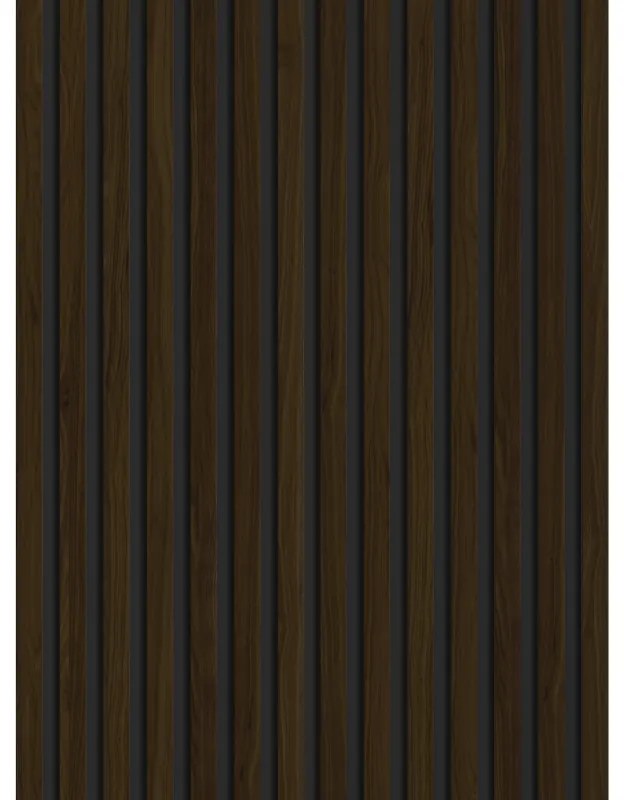Mexen Lam-B lamely na stěnu 275 x 31,5 cm, deska HDF 4 mm, Wenge - S100-275317-2812-071