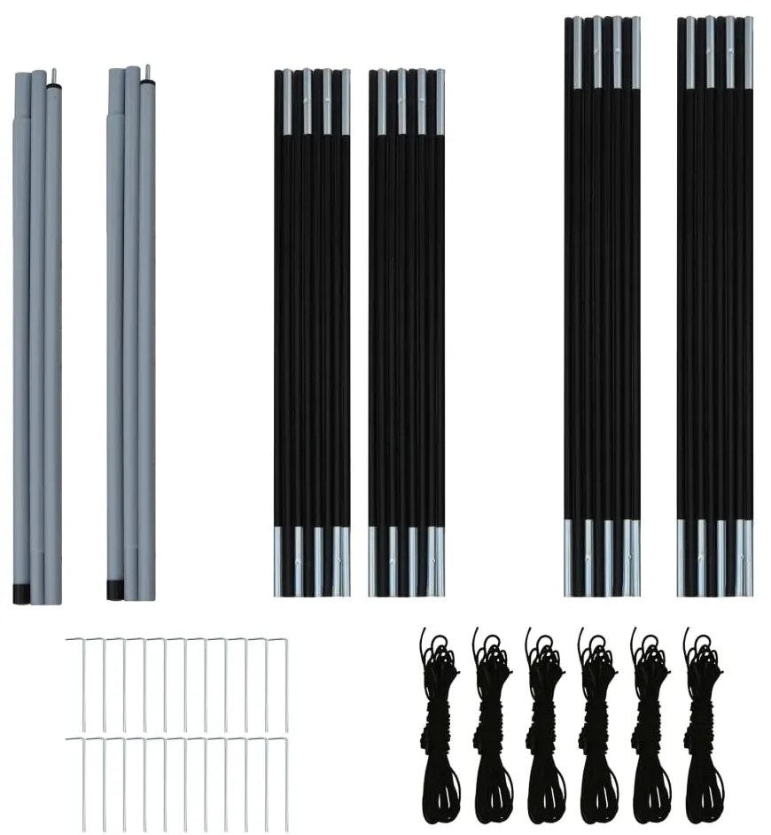 vidaXL Marketos Kempingový stan pro 6 osob modro-zelený