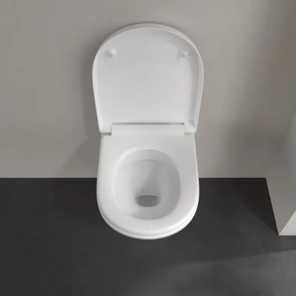 Villeroy & Boch 5688HR01 - Záv WC s prkénkem SoftClose O.NOVO keramika/bílá