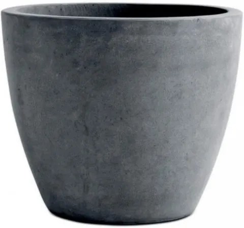 KETER KETER Květináč Beton Round Planter 53L Dark grey