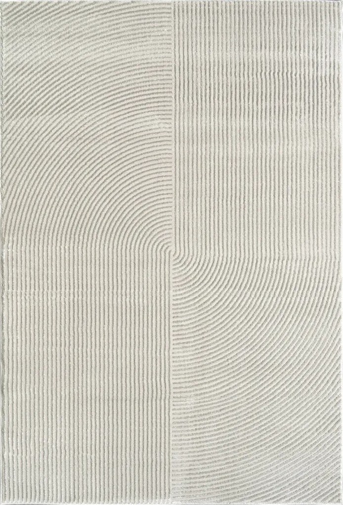 Angel Carpet, Kusový koberec Zafiro 19 Grey, 80x150, šedá, kancelář