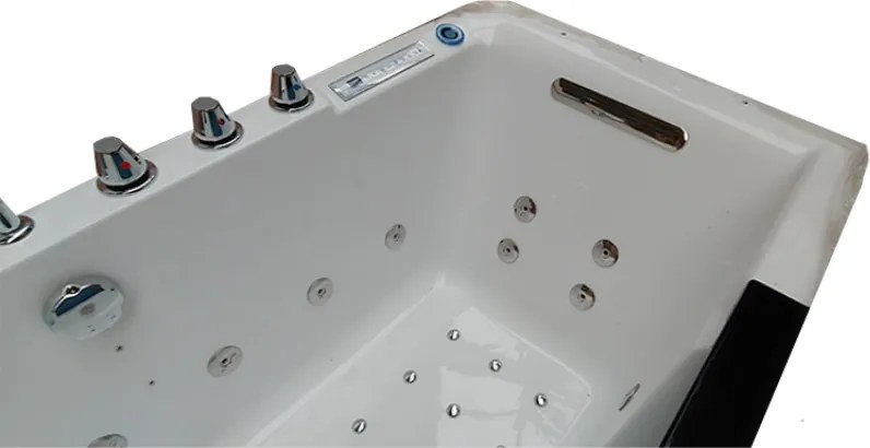BPS-koupelny Hydromasážní vířivá vana CARINA 938 182x82 s ohřevem vody