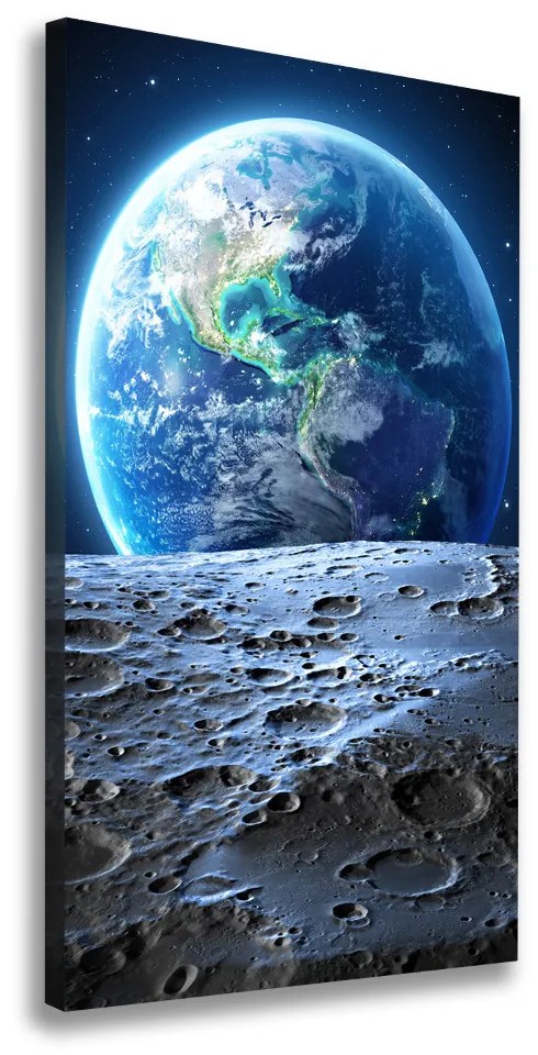 Wallmuralia Vertikální Foto obraz na plátně Planeta Země 50x100