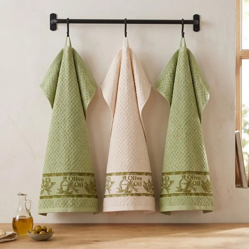 Froté utěrky na nádobí Olive Oil set 3 ks