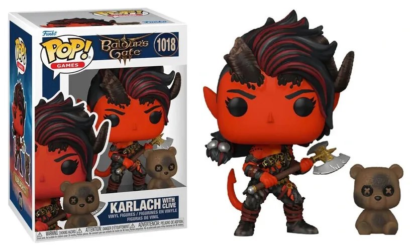 Funko pop! baldurs gate karlach with clive 1018