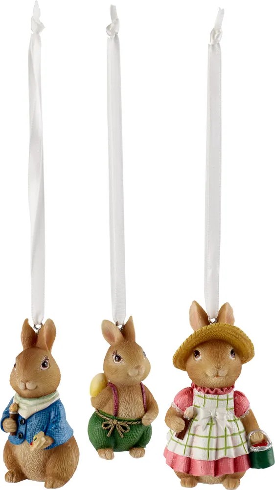 Villeroy&Boch Villeroy & Boch Spring Fantasy Accessories Rabbit hanging sada of 3